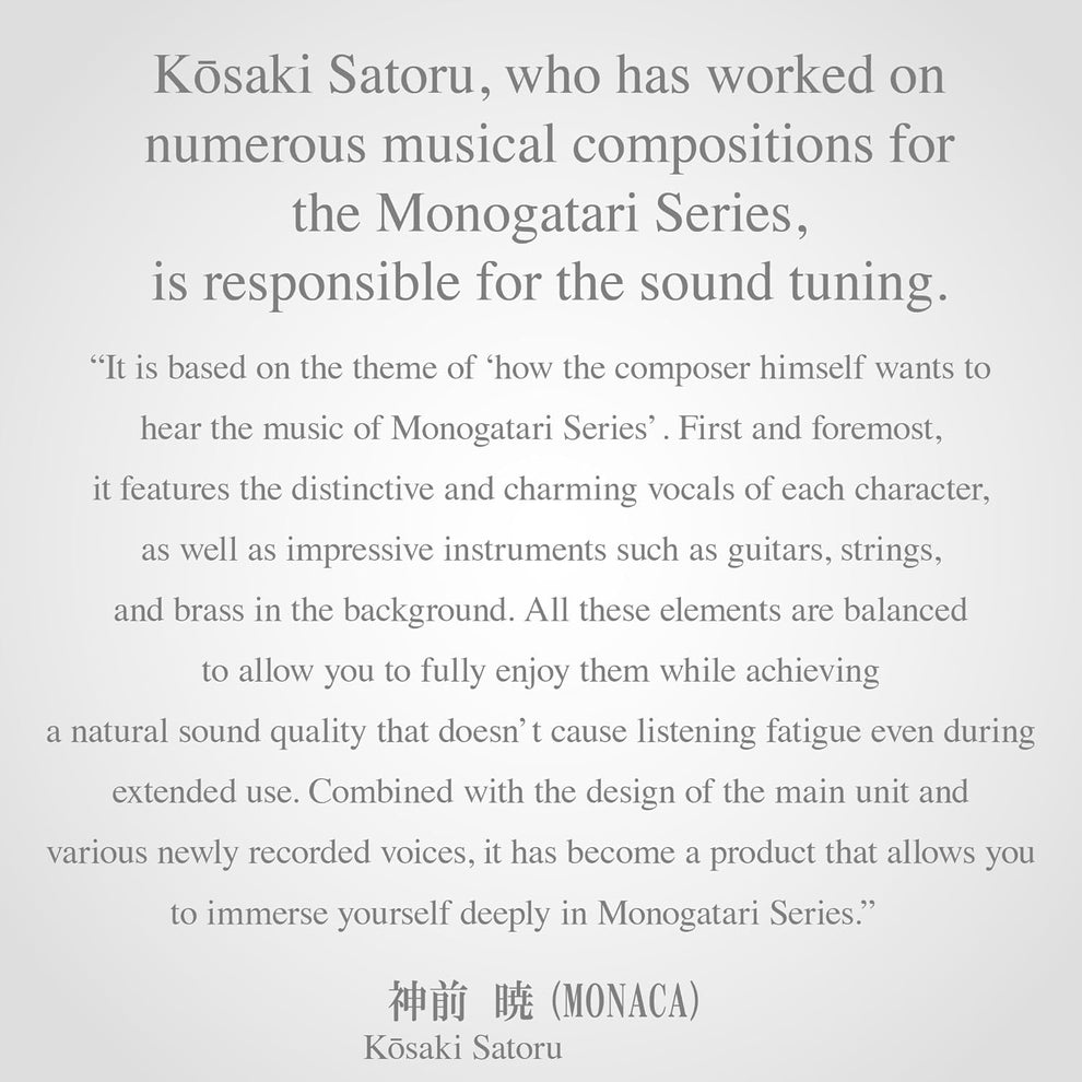 AVIOT TE-D01v-MGT Monogatari Series Anime Wireless Earbuds 蕩(Tore) Mod ...