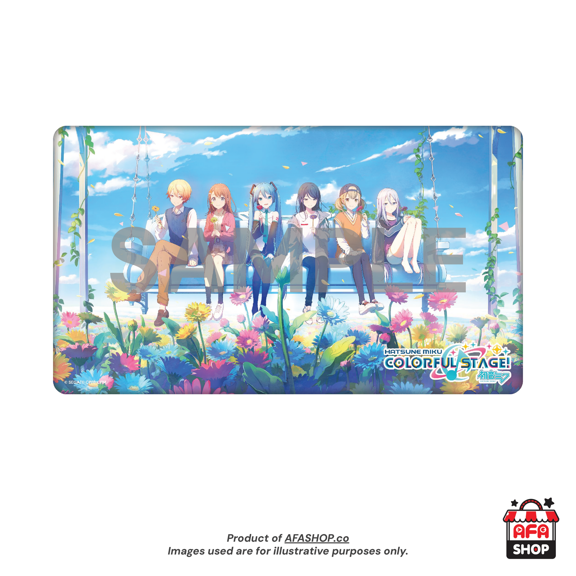 HATSUNE MIKU: COLORFUL STAGE! 4th Anniversary Desk Mat – AFASHOP.co